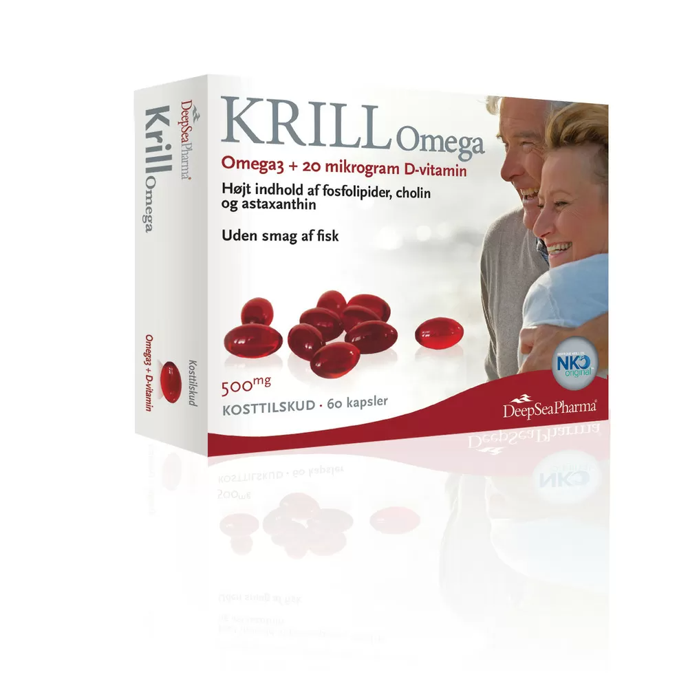 Krill Omega - 60 stk | Vitaminer på Prosyn.dk